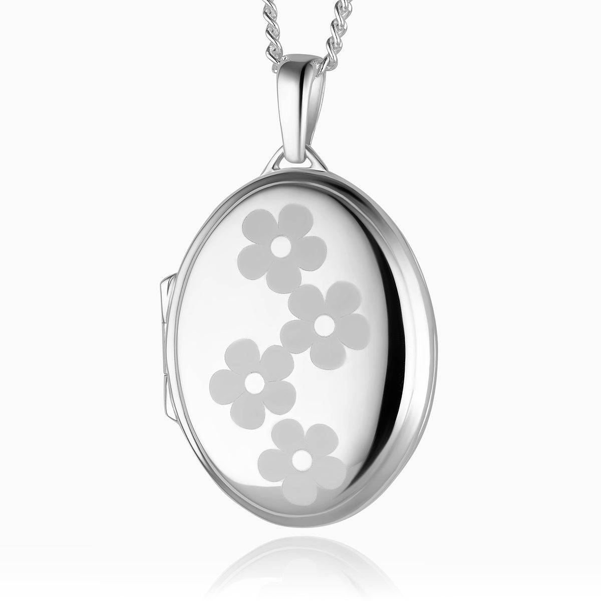 Contemporary Flowers Locket – The Locket Tree