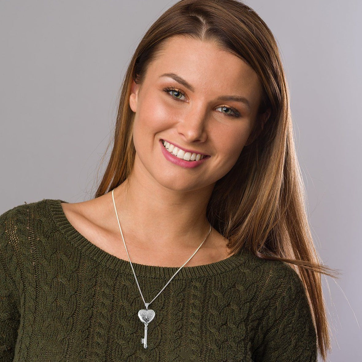 Silver Key Locket – The Locket Tree