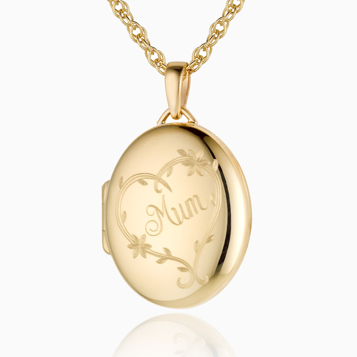 Golden Mum Locket – The Locket Tree